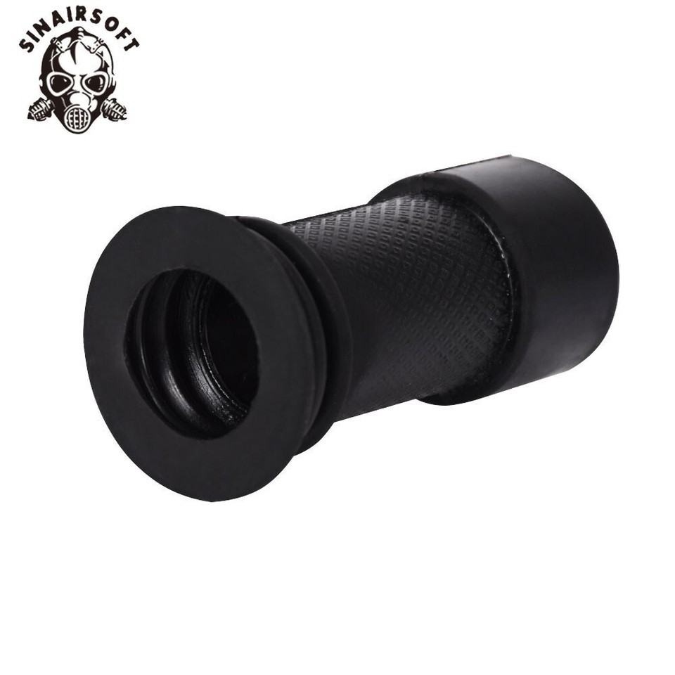 Tactical Hunting Flexible Rifle Scope Ocular Rubber Recoil Cover Eye ...