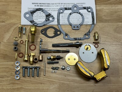 Farmall M W-6 Comprehensive carb kit 47387 & 50983 W/Float 8557DX ...