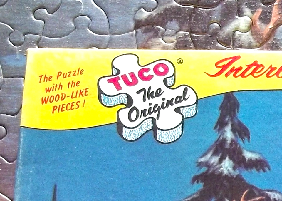 Vintage TUCO Picture Puzzle COMPLETE Deer, Wonders OF A Winter Night | eBay