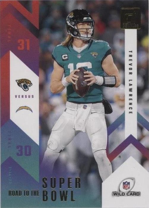 2023 Panini Donruss - Road to the Super Bowl Wild Card Trevor Lawrence ...