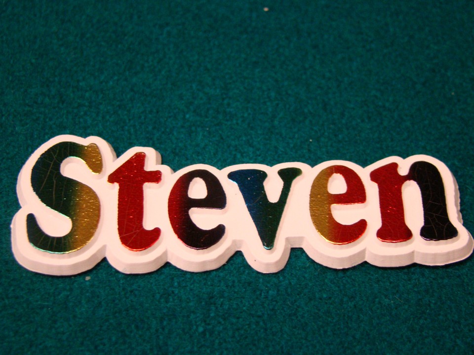 Personalized Name Magnets Refrigerator Magnets Rainbow Magnets Names R ...