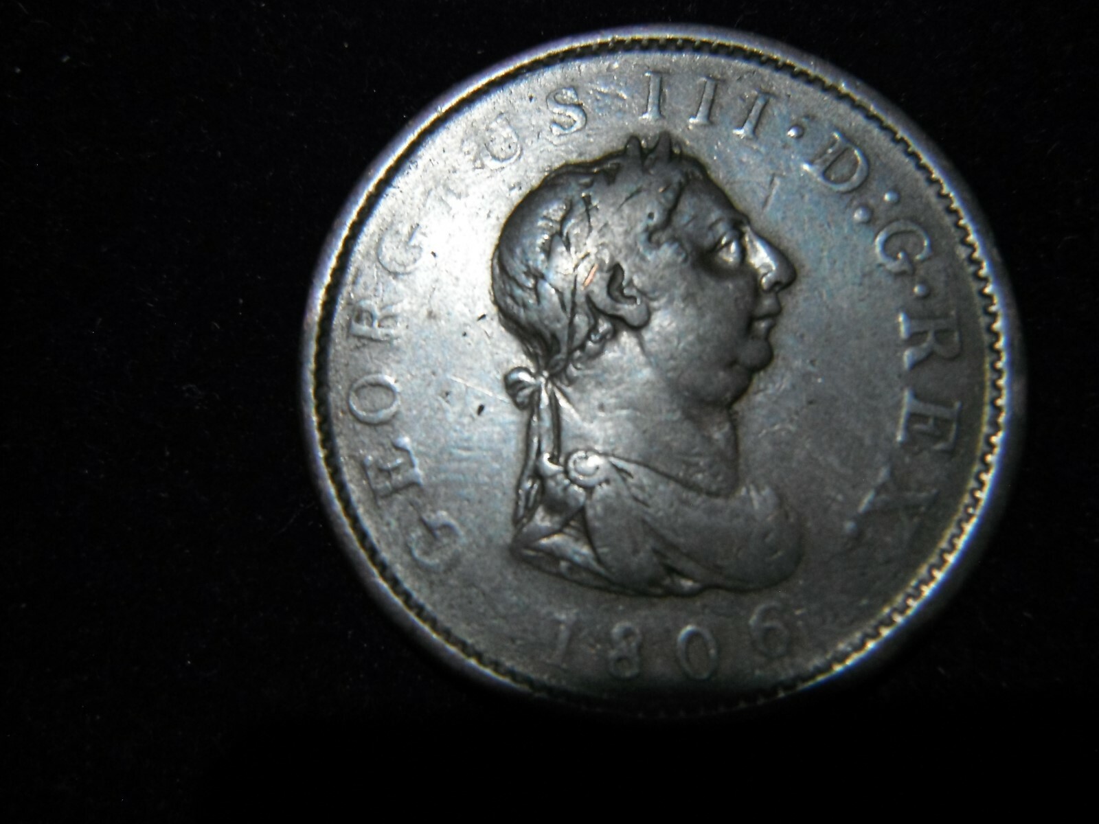 GEORGIUS III COPPER PENNY COIN 1806 VERY SCARCE RARE-11- | eBay UK