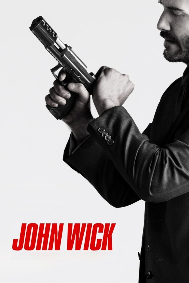 John Wick 8x12 Metal Movie Poster Sign [C] Keanu Reeves | eBay