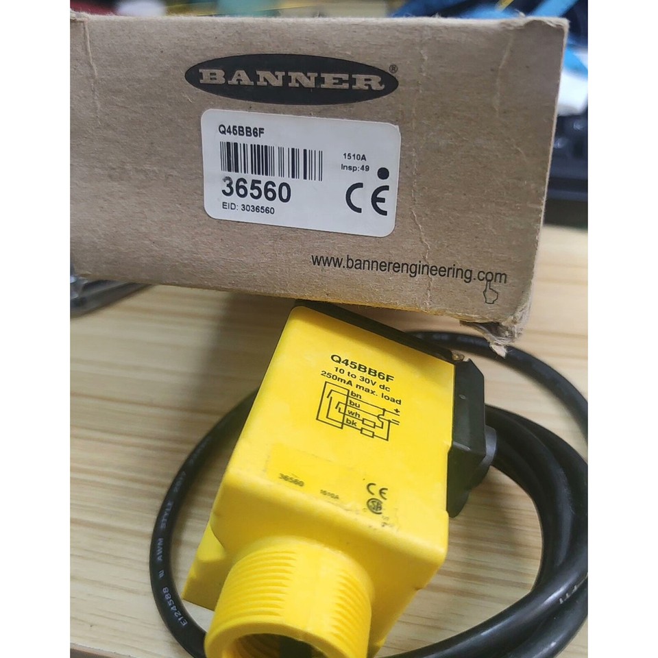 1piece NEW BANNER Photoelectric Sensor Q45BB6F Free ship | eBay