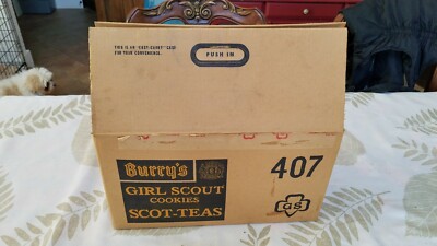 Vintage girl Scout Cookie Box | eBay