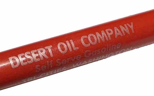 Vintage Tri-Cities Washington Desert Oil Company Gasoline Gas ...