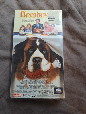 Beethoven VHS Sealed Tape Factory New 1991 Comedy Movie Vtg MCA ...