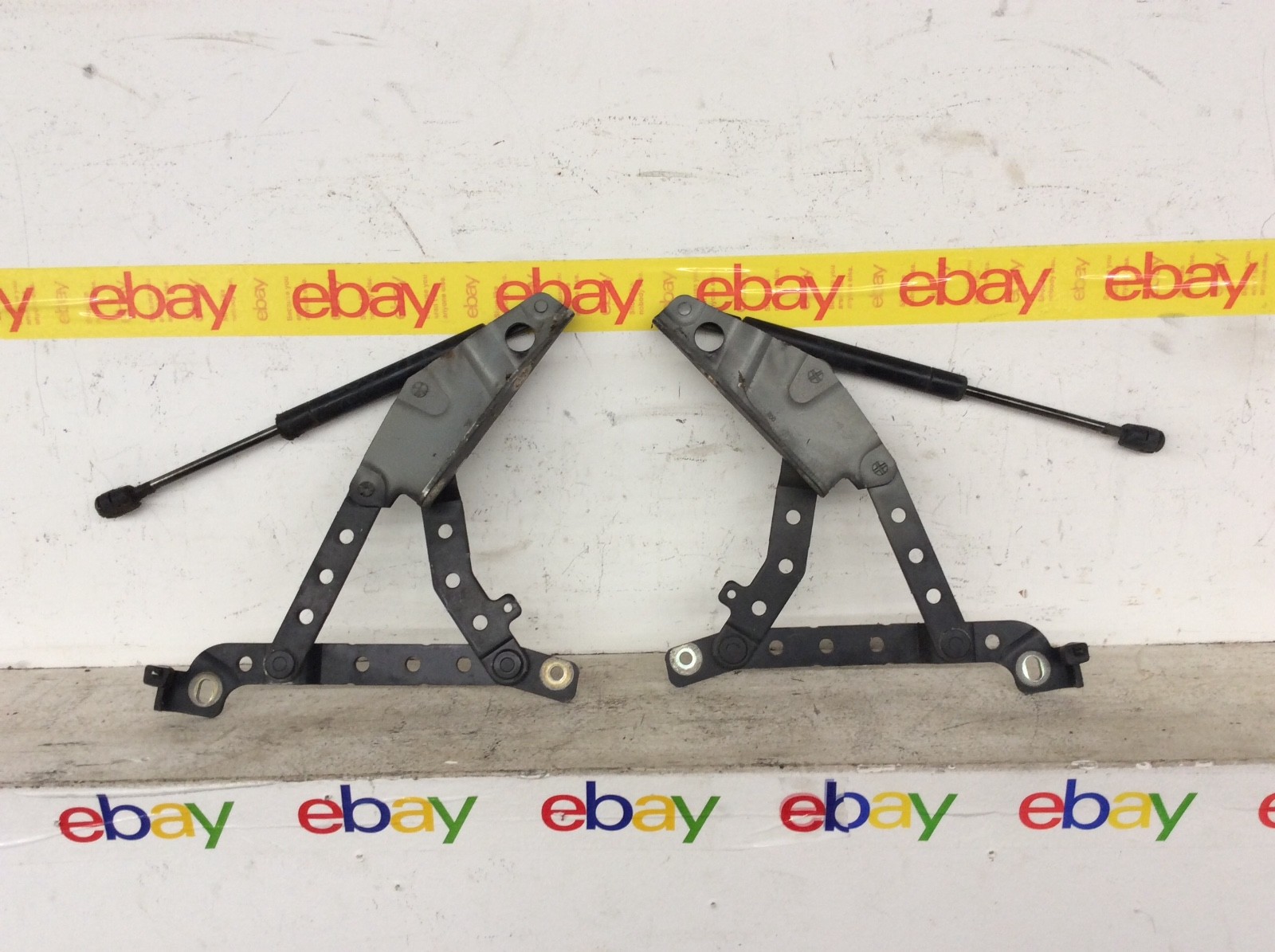 BMW Z3 96-02 Hood Hinges Pair Left Right Driver Passenger w/Struts ...