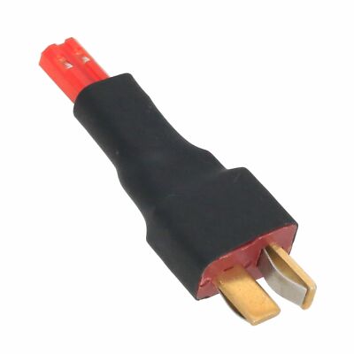 JST Male to Deans Nylon T Plug Male No Wires Adapter RC Lipo Battery ...