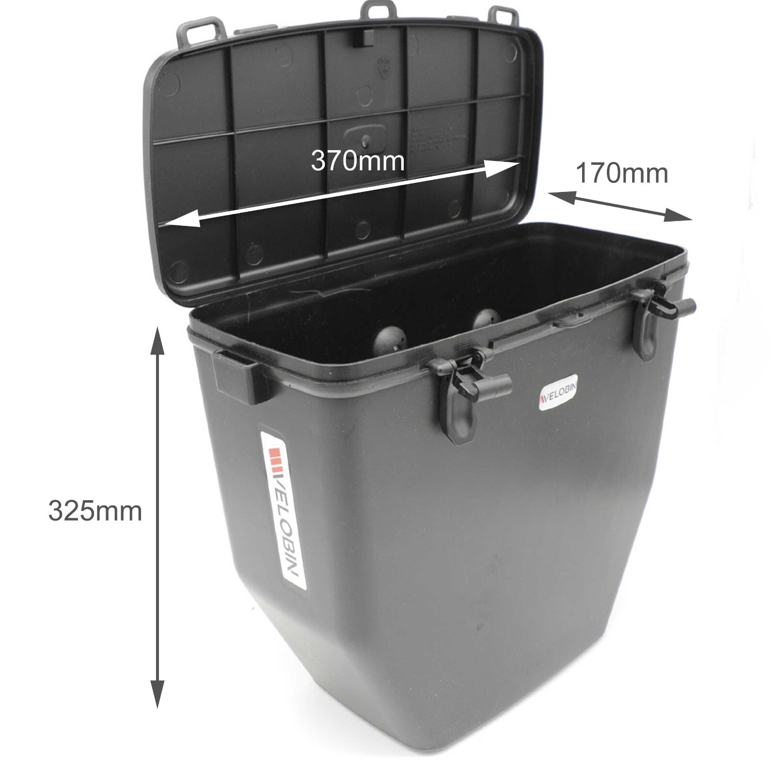 Velobin™ - tough, strong 100% waterproof, lockable bicycle pannier bike ...