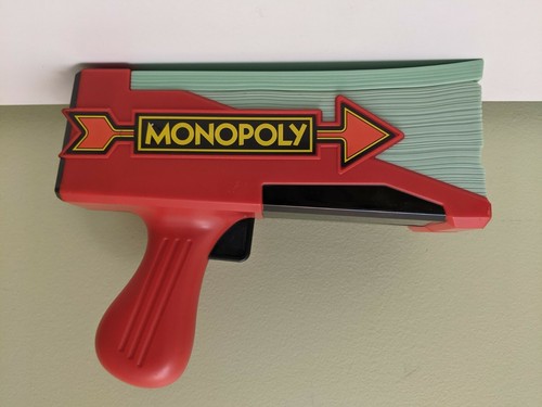 MONOPOLY CASH GRAB GAME HASBRO 2017 MONEY GUN | eBay Australia