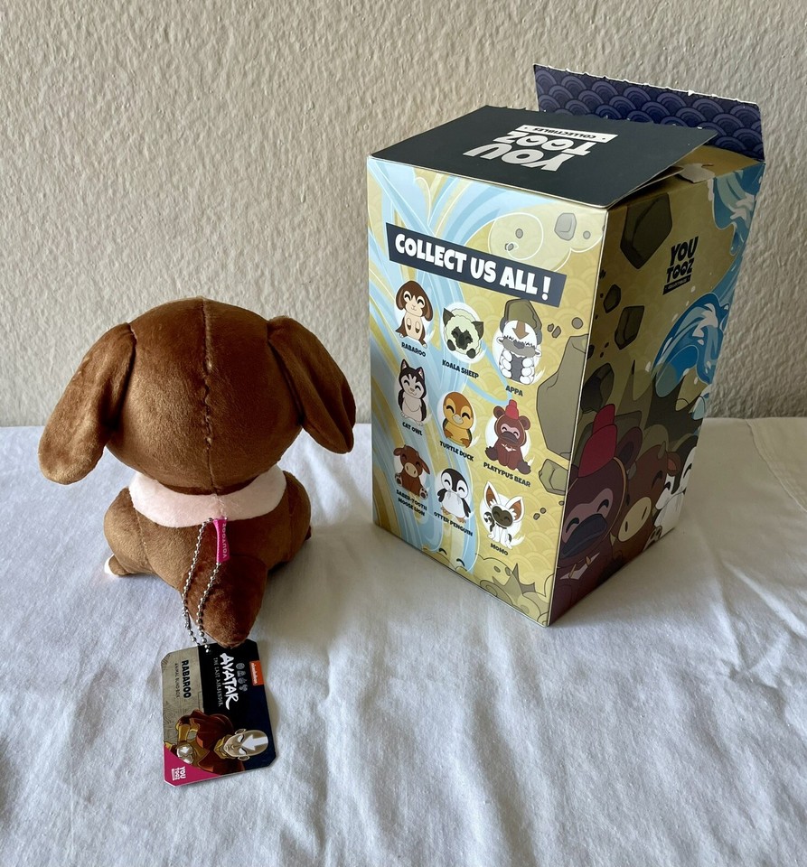 Youtooz Avatar the Last Airbender Animal Blind Box Rabaroo Plush | eBay