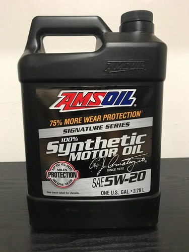 Amsoil Signature Series 5W-20 Synthetic Motor Oil | 1gal | 1 Gallon ...