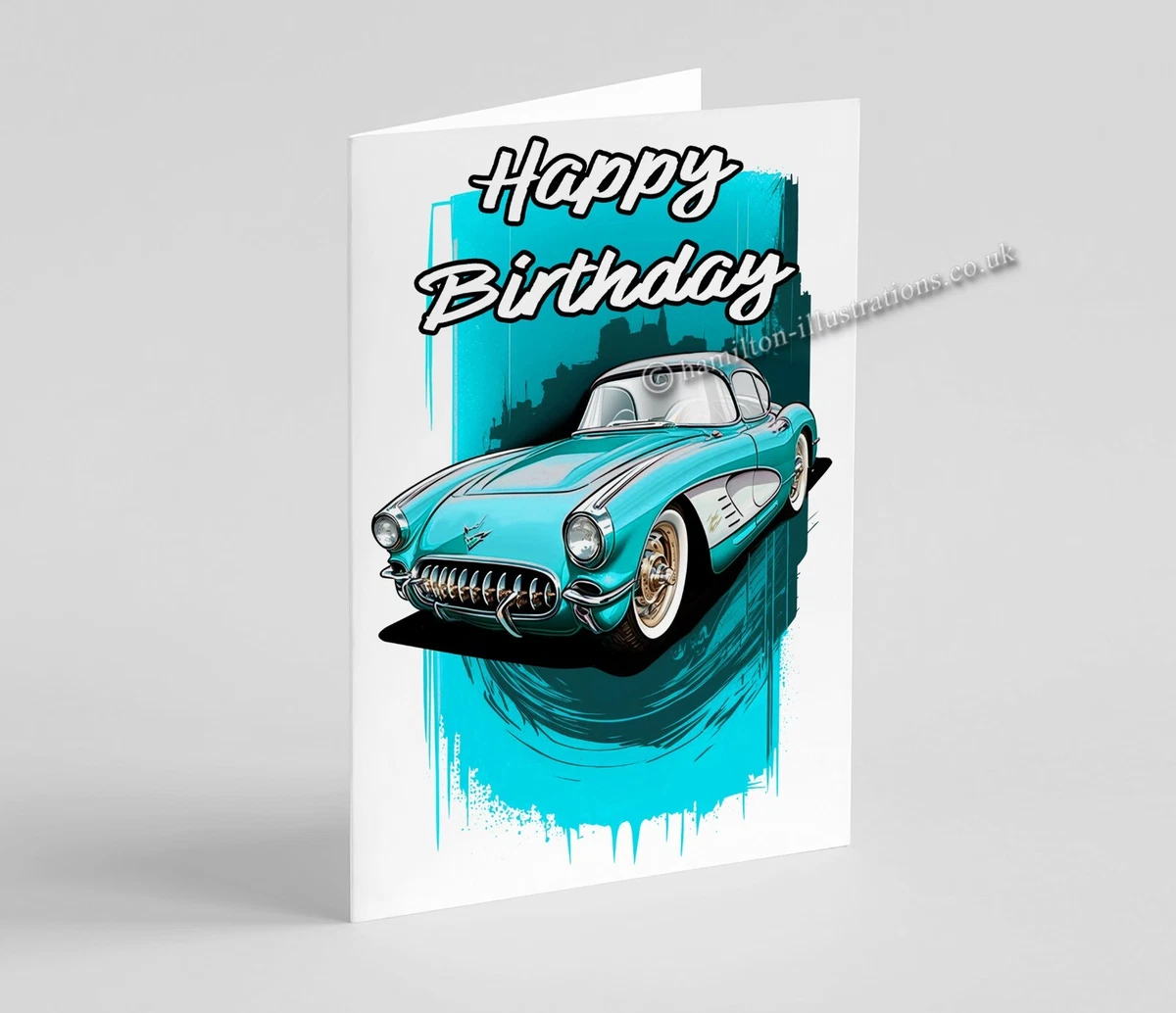 Corvette Birthday Wishes