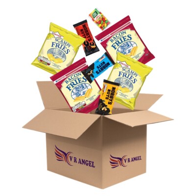 Full Pub Box : Scampi & Bacon Fries, Nobby's Nuts & Fruit Adventure ...