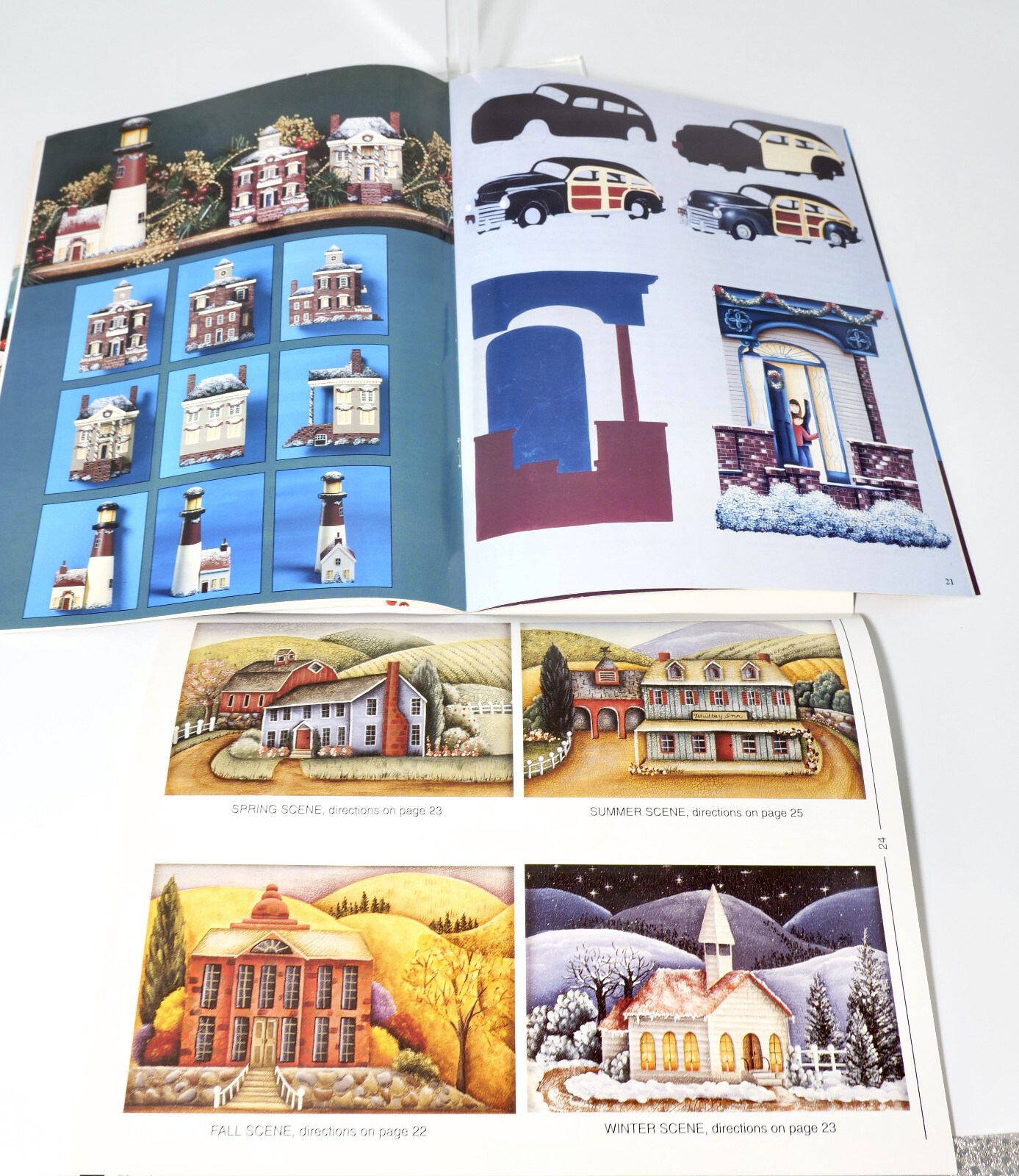 2 Decorative Painting Pattern Books – Artist Janet Riegel & Julie ...