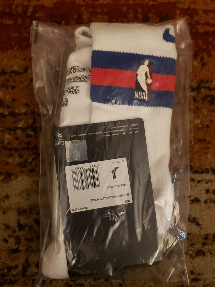 Nike Jordan Elite NBA WNBA Team Color Socks Over Calf Short Crew NWT sz ...