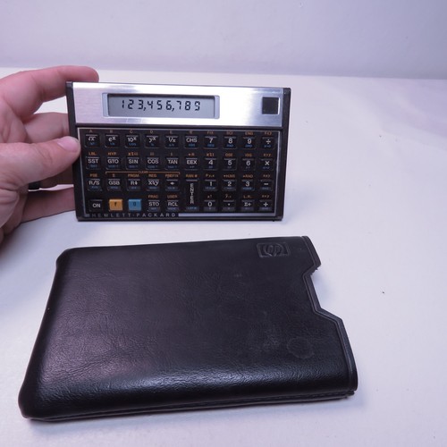 Hewlett-Packard HP 11C Programmable Scientific Calculator W/ Cover ...