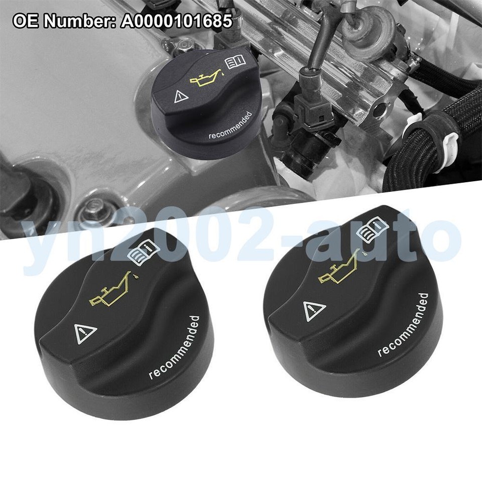 2X Engine Oil Filler Cap 0000101685 for Benz C209 W203 W213 X166 W221 ...