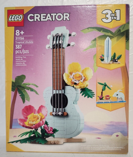 Sealed ! Lego #31156 Creator 3-in-1 Tropical Ukulele 387-Pieces - Free ...