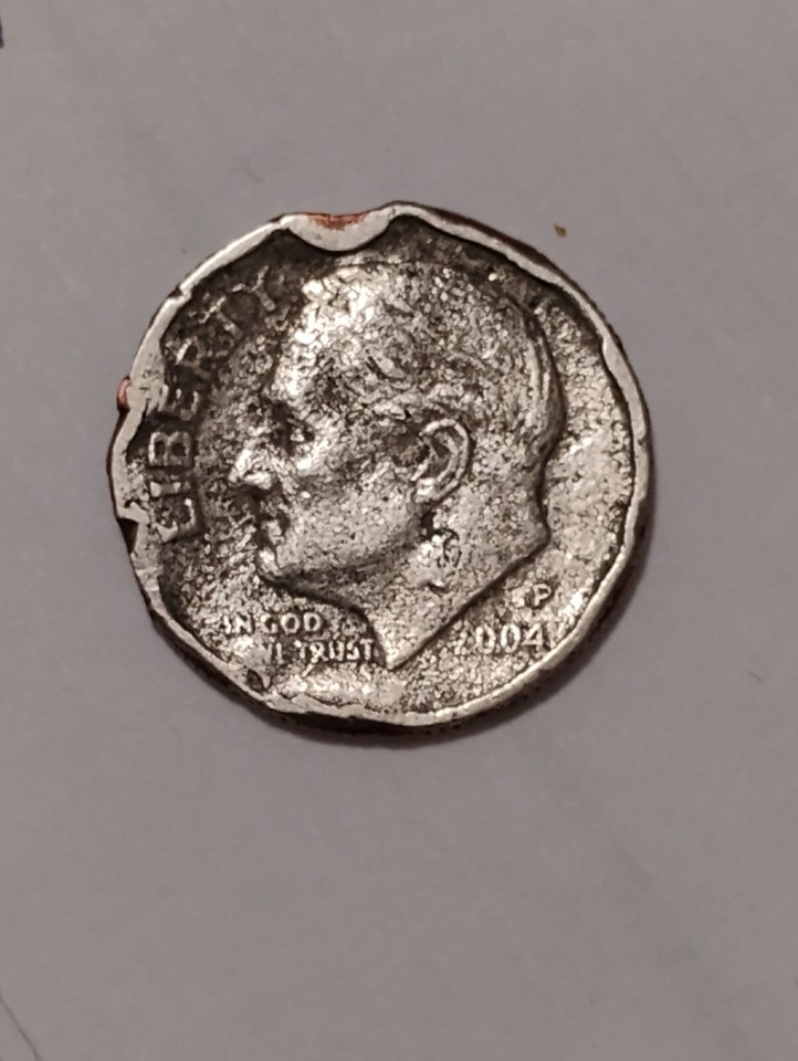 2004 p roosevelt dime error coin | eBay