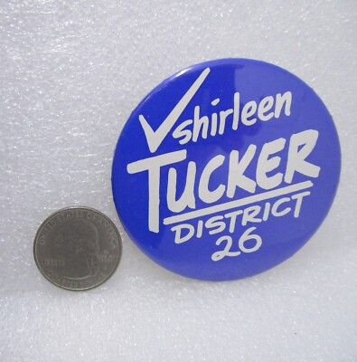 Shirleen Tucker District 26 Button Pin | eBay