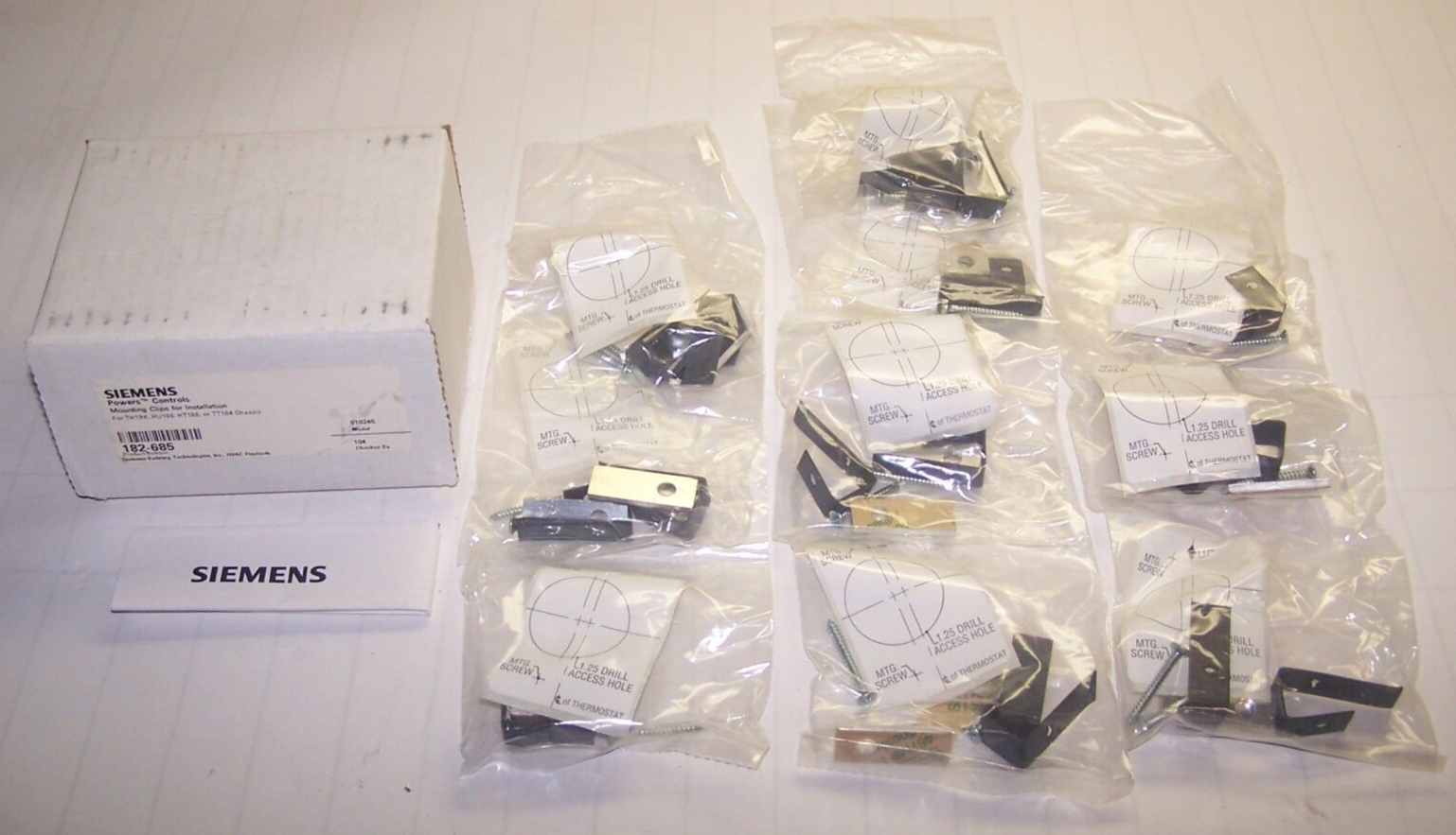 (20) Siemens Mounting Clips 182-685 2 Boxes of 10 for sale online | eBay
