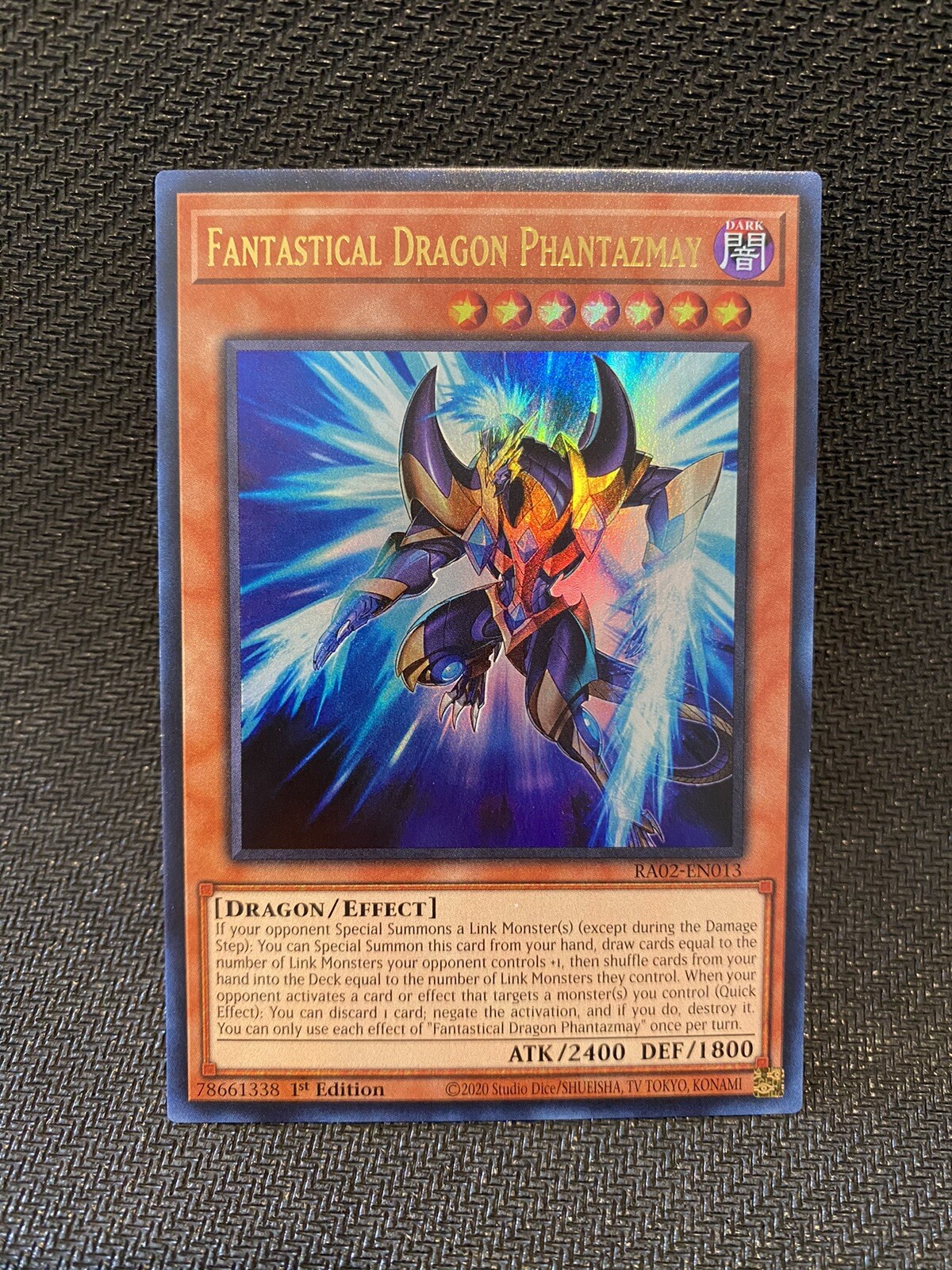 Yu-Gi-Oh! TCG Fantastical Dragon Phantazmay Ultra Rare RA02-EN013 NM ...