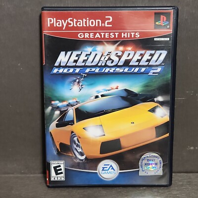 Need for Speed Hot Pursuit 2 Playstation 2 PS2 Game Greatest Hits CIB ...