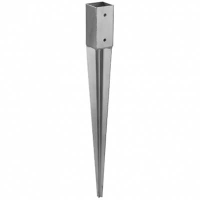 Fence Spikes Post Support Metal Drive In Stakes Holder Rust Resistant ...