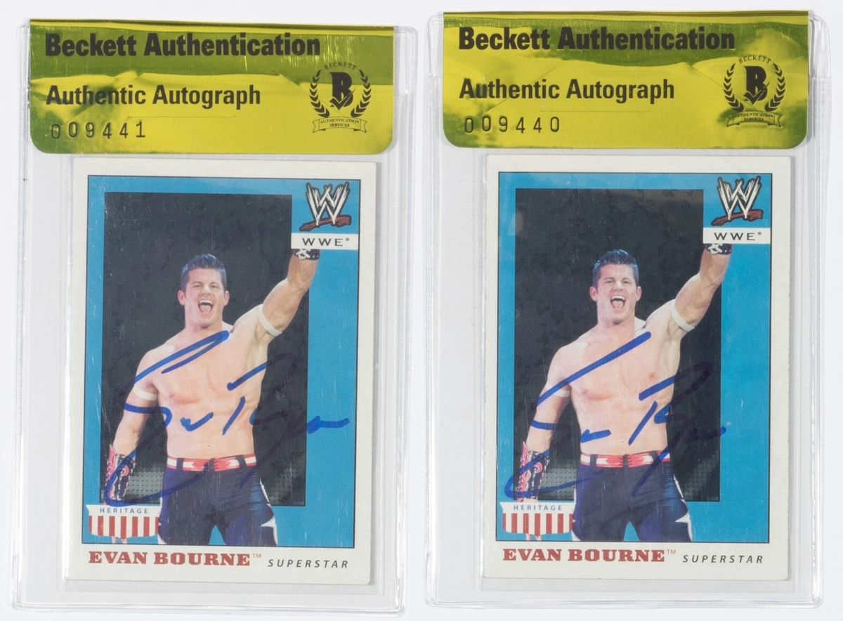 Evan Bourne Ebay