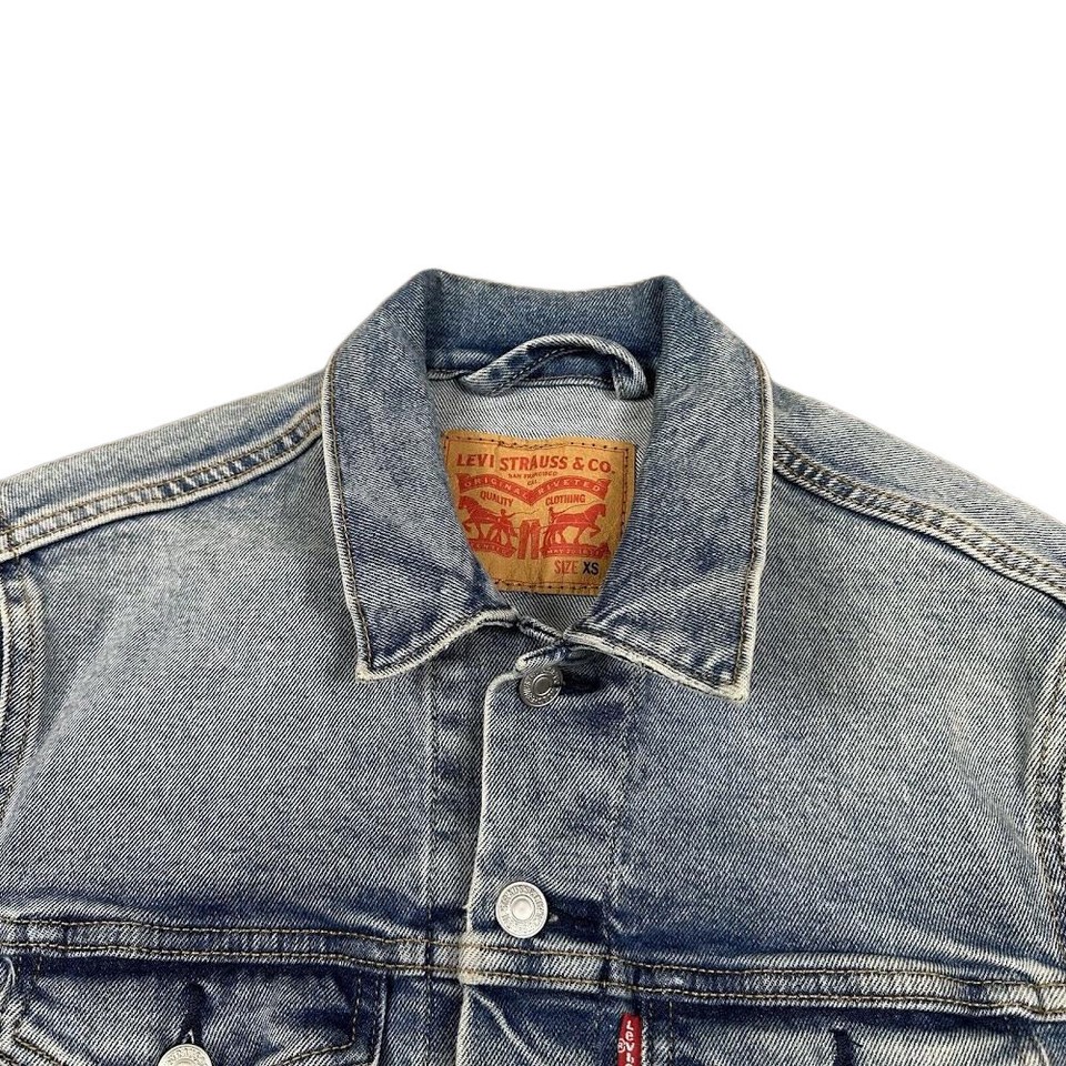 Levi's Men's Trucker Jacket Light Stonewash Blue 723340422 All Sizes | eBay