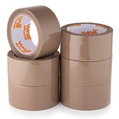 Wolf Tape WT-PT6PK Parcel Tape for sale online | eBay