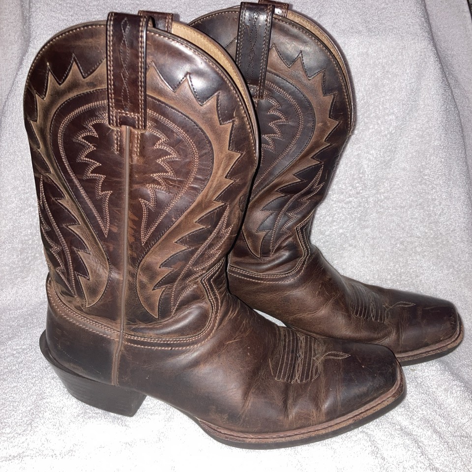 Ariat Legend Phoenix Brown Leather Cowboy Boots Mens Sz 12D Style 35790 ...