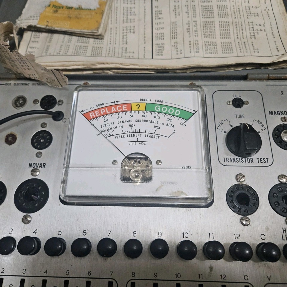EICO 667 Dynamic Conductance Tube Tester | eBay