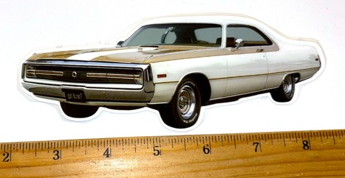 1970 Chrysler 300 Hurst Edition 440 TNT Full Color Die Cut Vinyl Decal ...