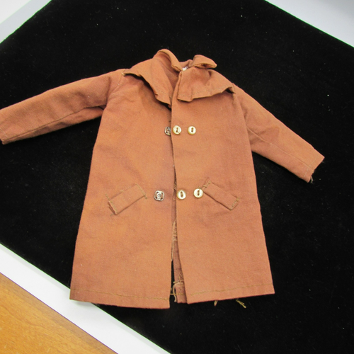 1973 G.I.Joe Early 12" Figure Long Brown Secret Agent Coat. Hong Kong ...