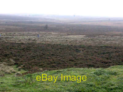 Photo 6x4 Totley Moss Nether Padley View from the embankment around the ...