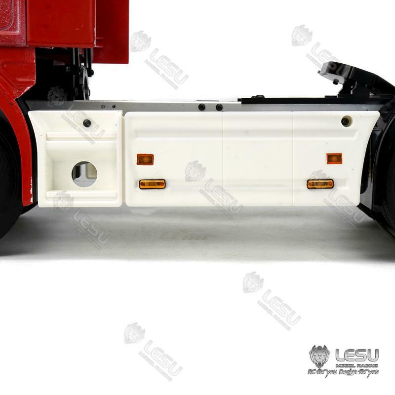 LESU Side Skirts LED Light for 1/14 For TAMIYA Tractor Truck Trailer ...