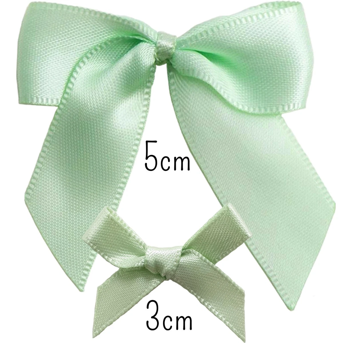Light Green Ribbon Bow