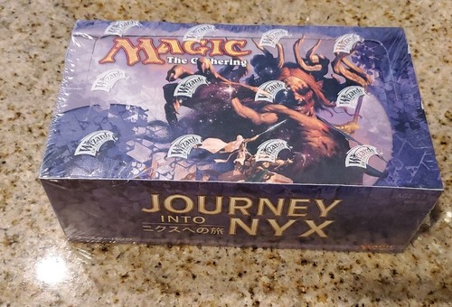 MTG Magic the Gathering Journey of Nyx Japanese Booster Box Factory ...