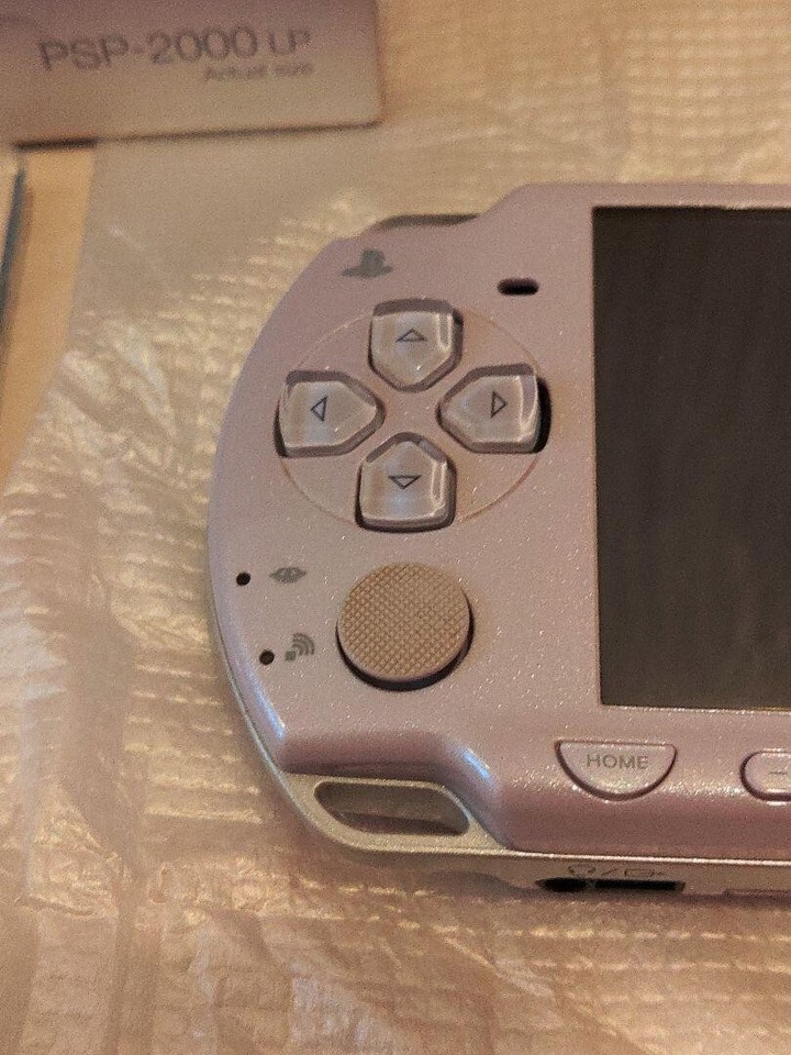 Sony Playstation Portable Lavender Purple PSP-2000LP Game Handheld ...