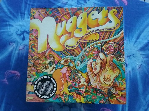 NUGGETS VINYL RECORD ALBUM,ORIGINAL,PROMO RADIO STATION,RARE WHITE ...