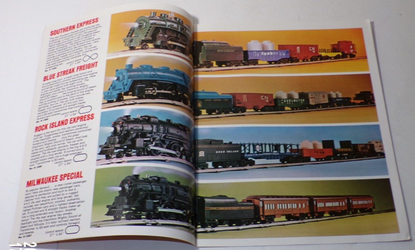 LIONEL TRAINS 1973 Trains & Accessories Product Guide Brochure Catalog ...