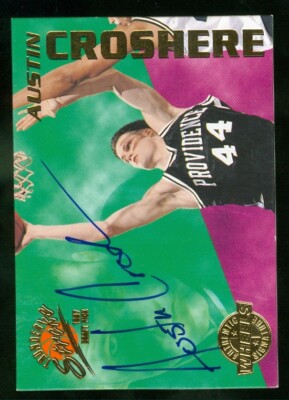 1997 Wheels Rookie Thunder Stroke Autographs #TS10 Austin Croshere - NM ...
