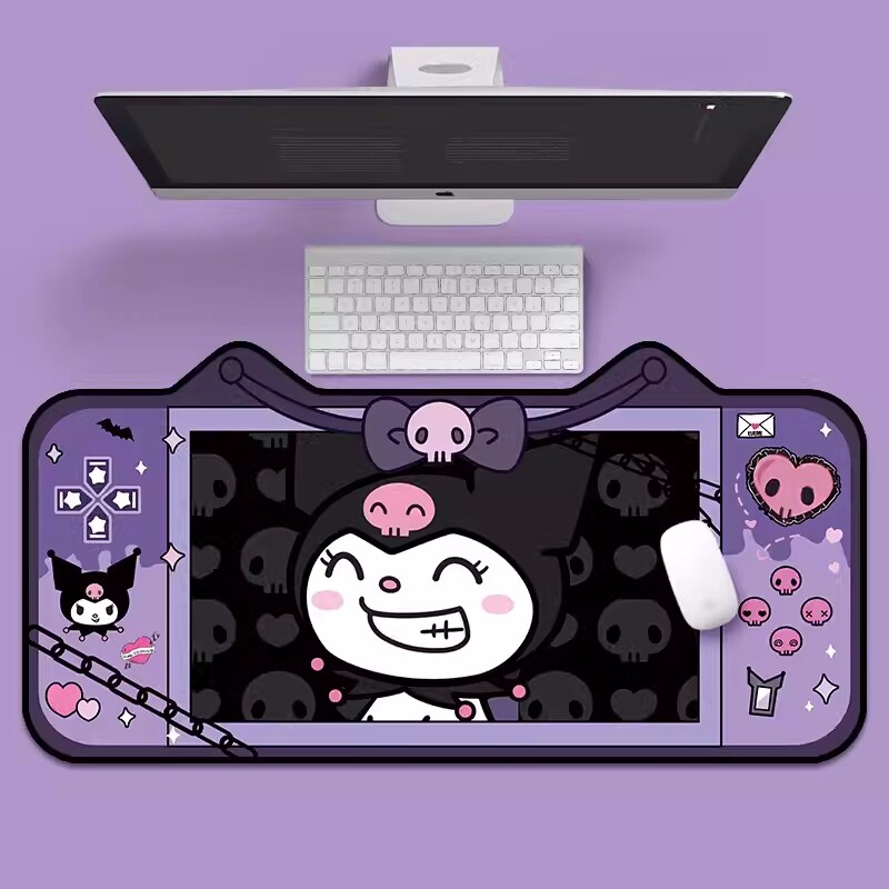 Gift Cute Kuromi Mouse Pad PC Computer Desk Mat Non-Slip Table Pad 40 ...