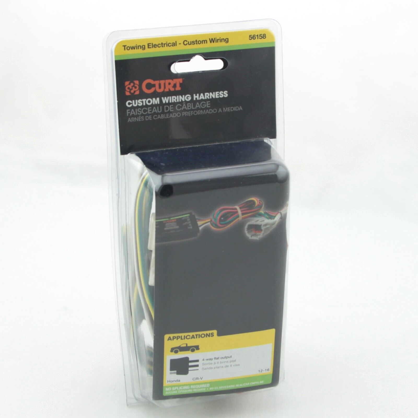 Vehicle Wiring Harness 56158 Electrical Connectors - Curt Manufacturing ...