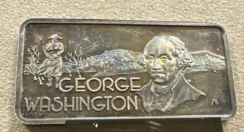 George Washington President USA Hamilton Mint Rare-999 Silver 1 Ounce ...