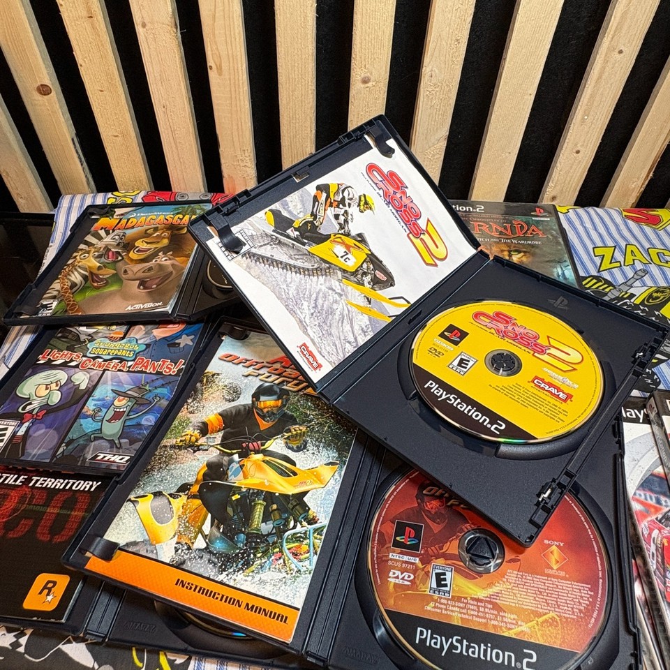 PlayStation 2 PS2 Lot (45) CIB — ESPN NFL 2K5, Ace Combat 5, SOCOM ...