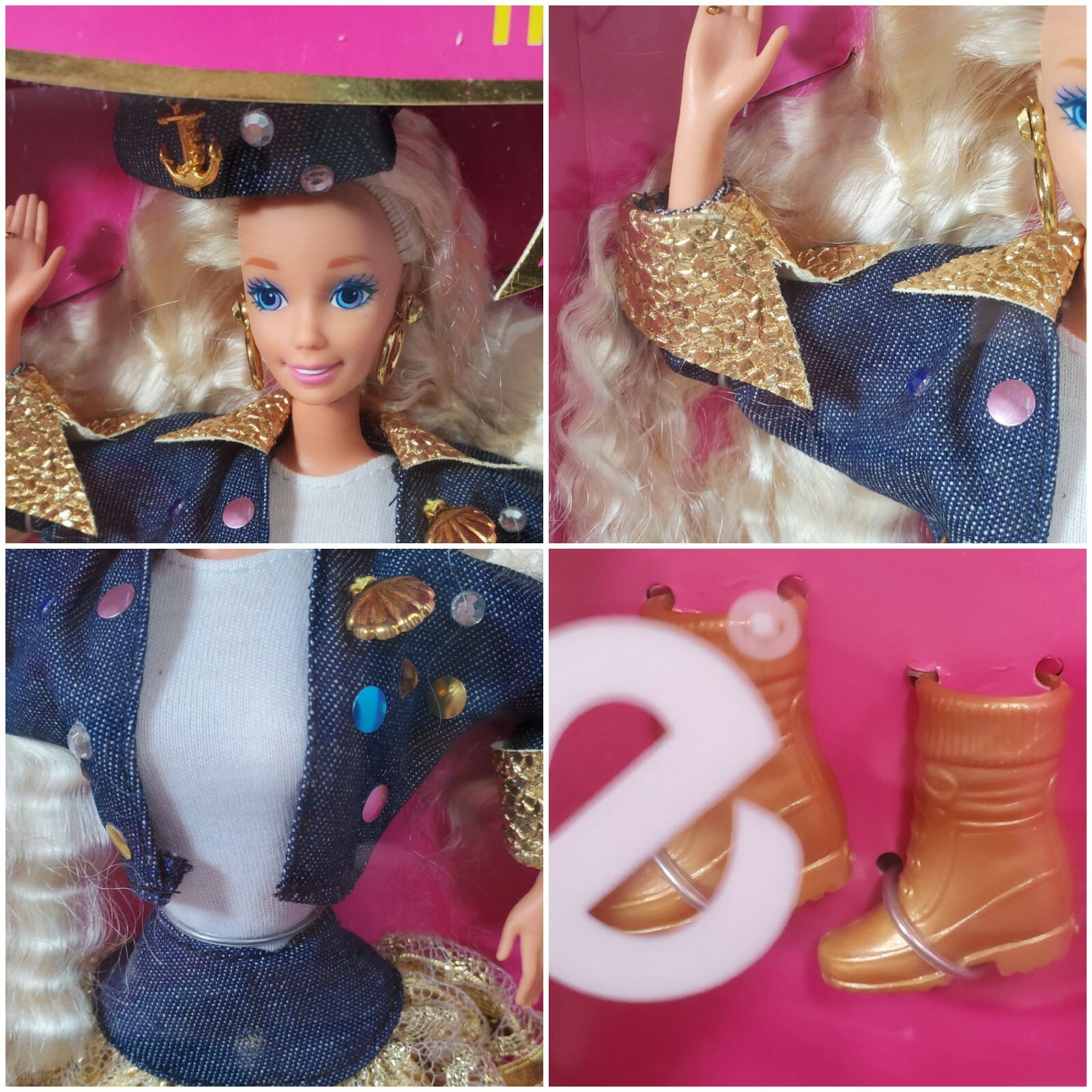 NEW 1994 Vintage Barbie "Super Talk" Talking Doll Mattel #12290 NOT ...